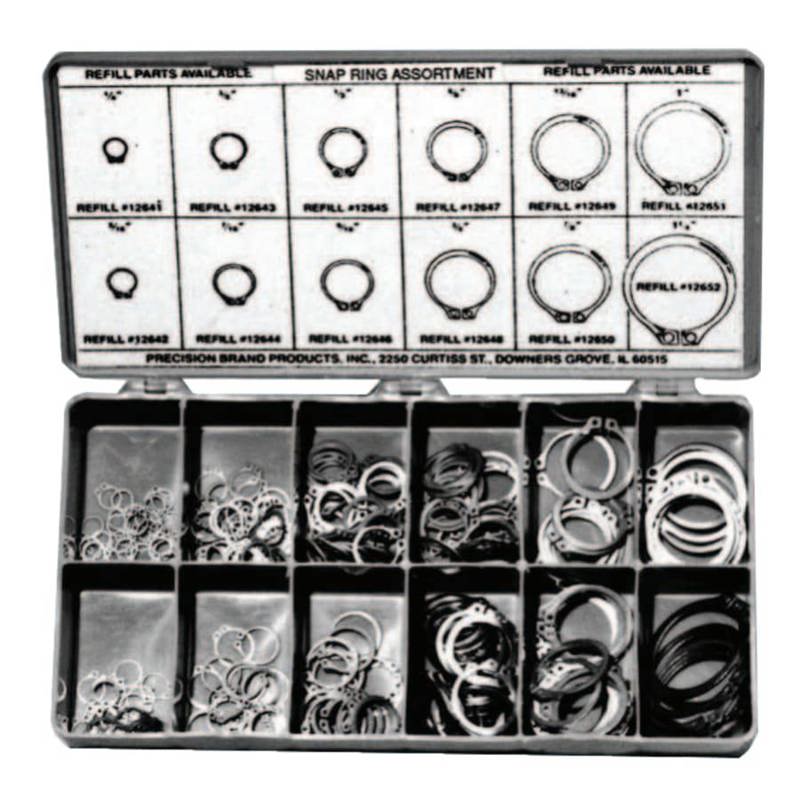 Snap Ring Assortments Spring Steel | TechproTool
