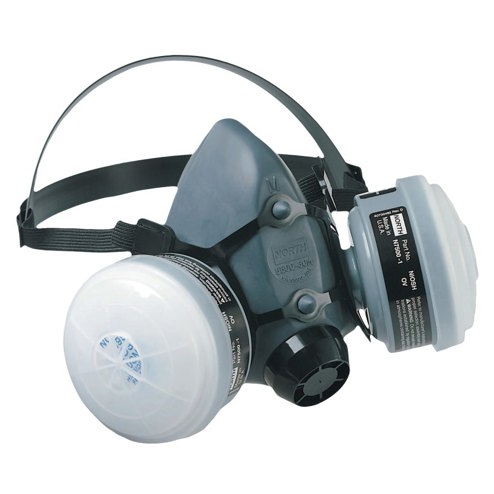 5500 Series Low Maintenance Half Mask Respirators Large OV/N95 Cartridges | TechproTool