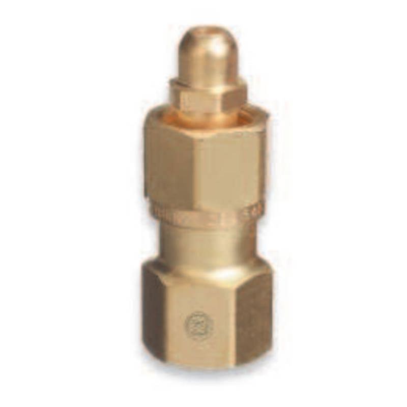 Brass Cylinder Adaptor From CGA-540 Oxygen To CGA-580 Nitrogen ...