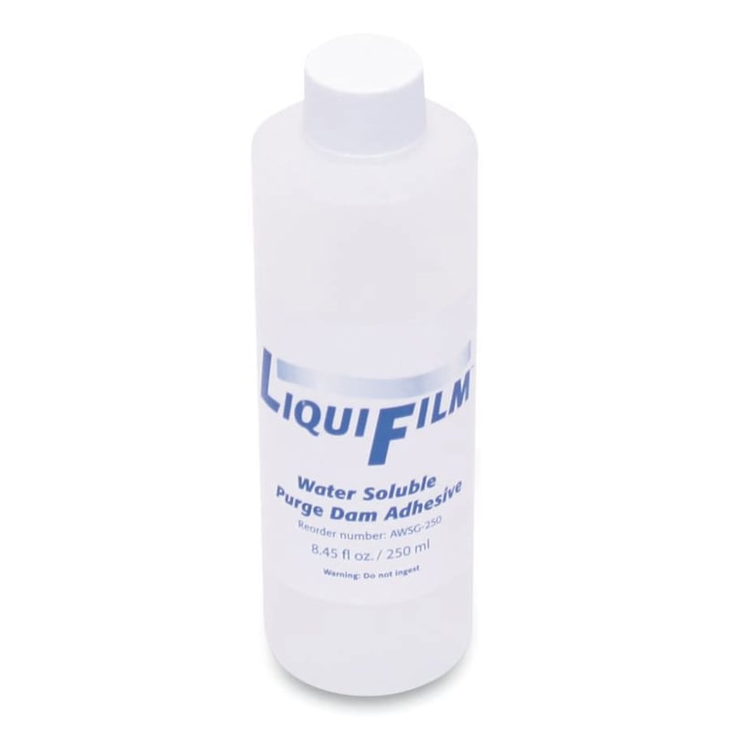 Liquifilm Water Soluble Purge Film and Adhesive, 8 fl oz Adhesive ...
