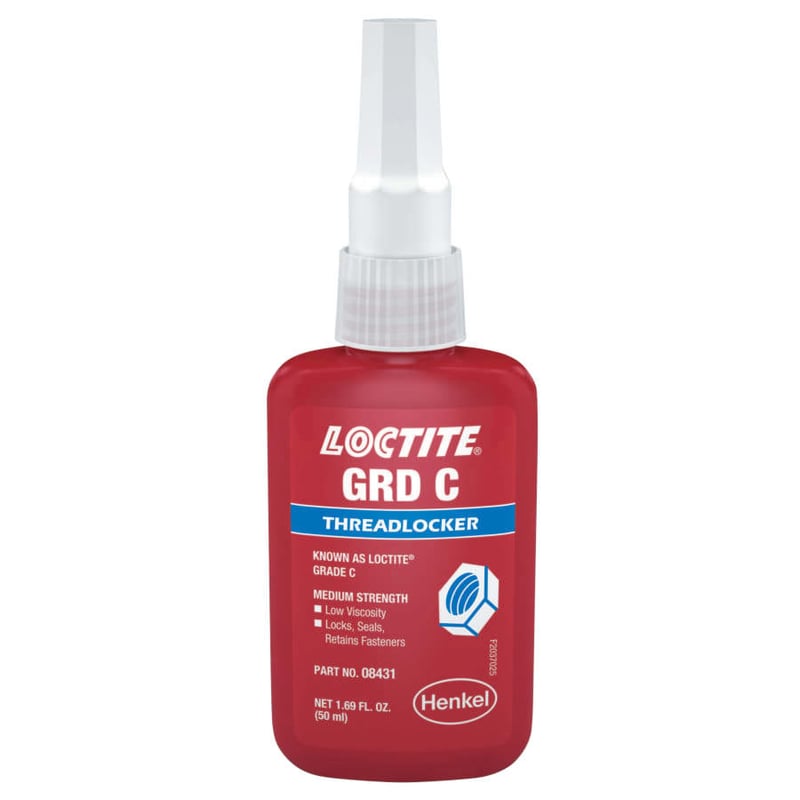 50ML THREADLOCKING ADHESIVE/SEALANT GRADE C | TechproTool