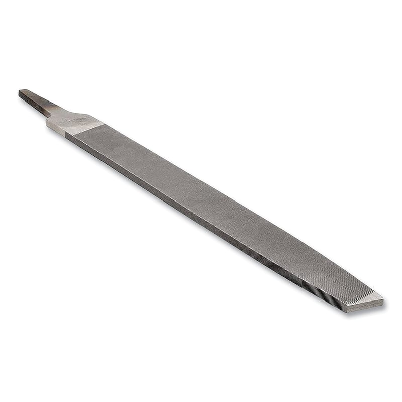 Mill Second-Cut File 10 in Single Cut 1 EA | TechproTool
