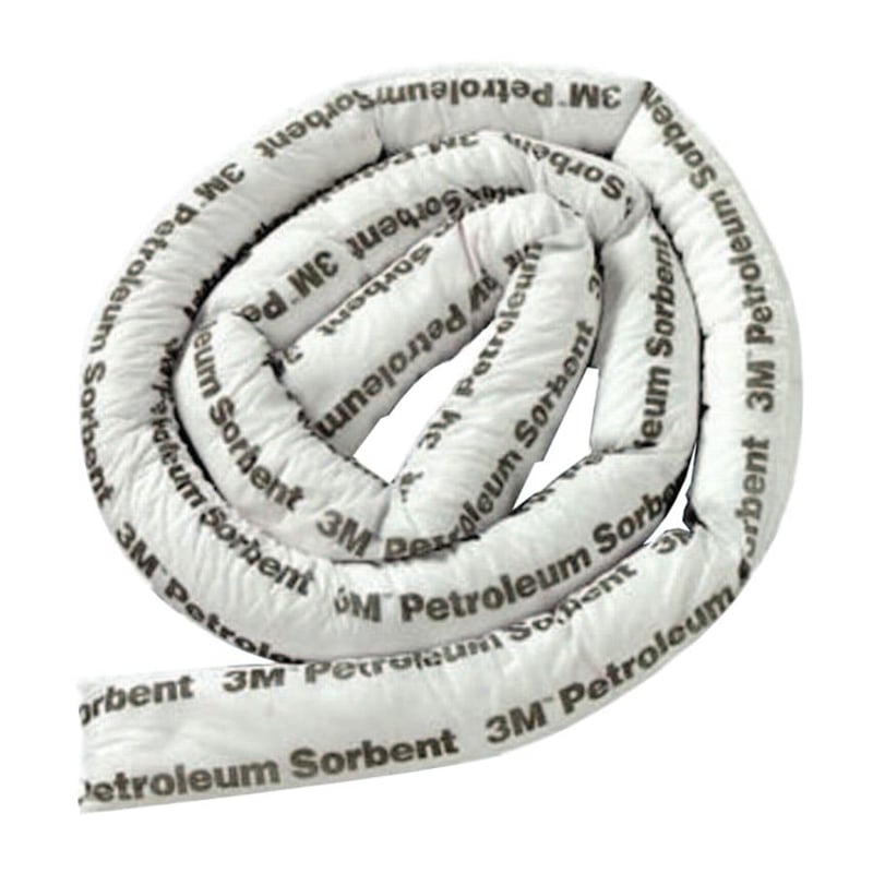 Petroleum Sorbent Mini-Boom Absorbs 2 gal 8 ft x 3 in | TechproTool