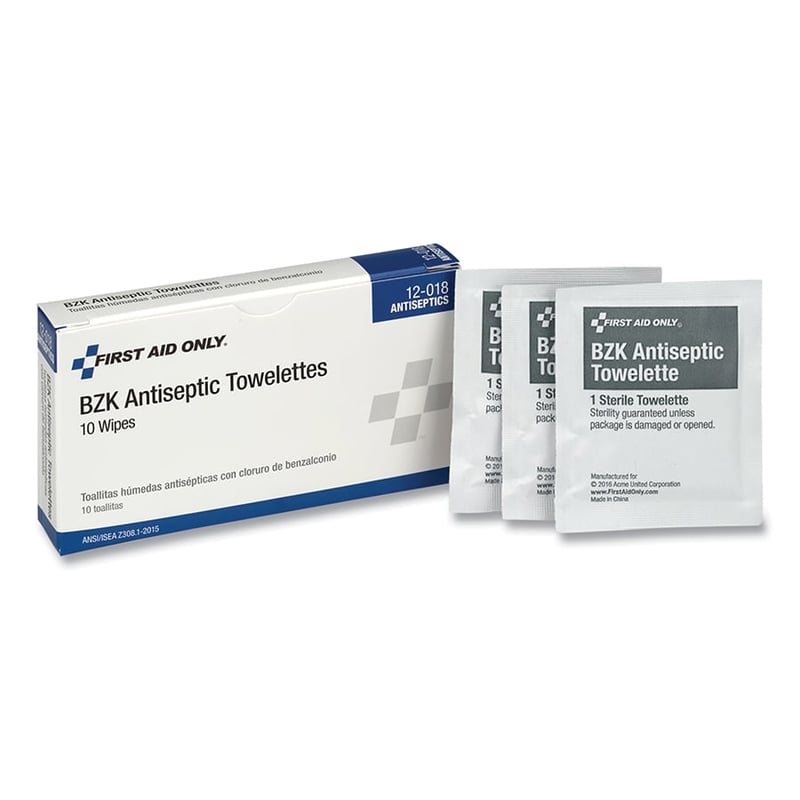 BKZ Antiseptic Wipe Individually Wrapped | TechproTool