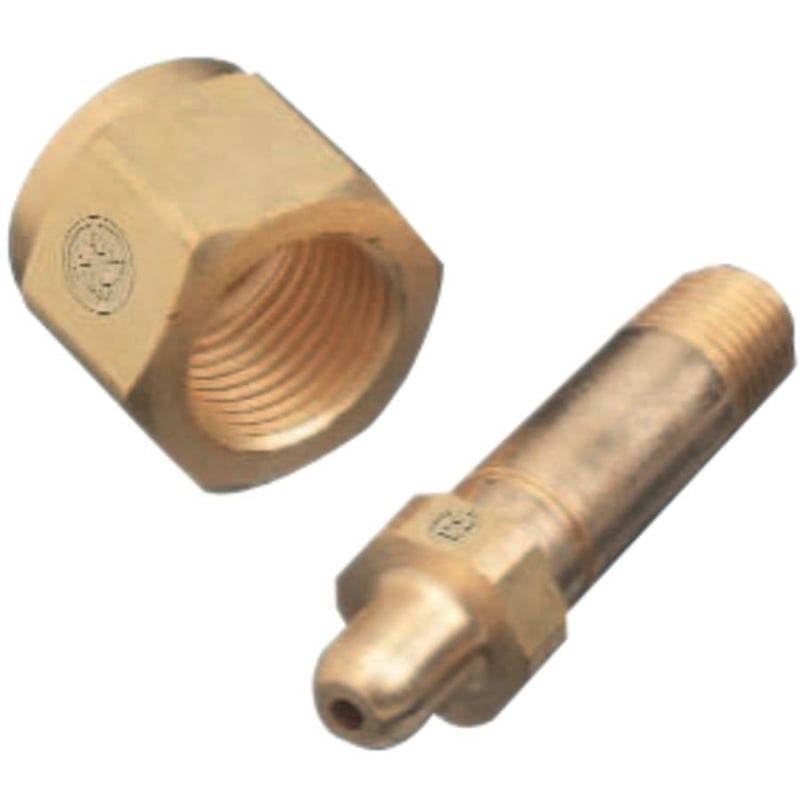 Regulator Inlet Nuts Corrosive Gases Stainless Steel CGA-330 | TechproTool