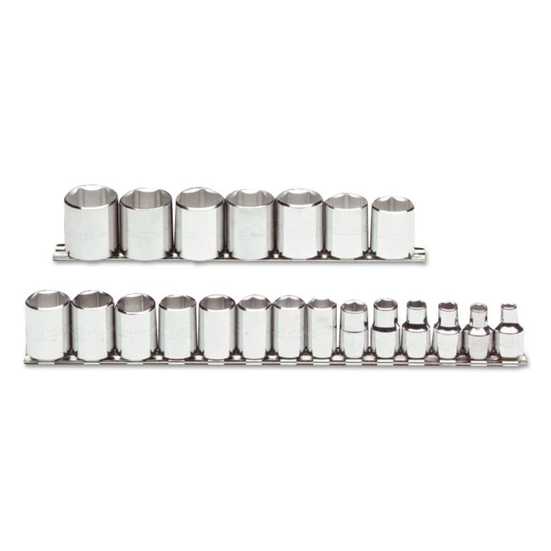 Torqueplus 21 Piece Metric Socket Sets 3/8 in 6 Point | TechproTool