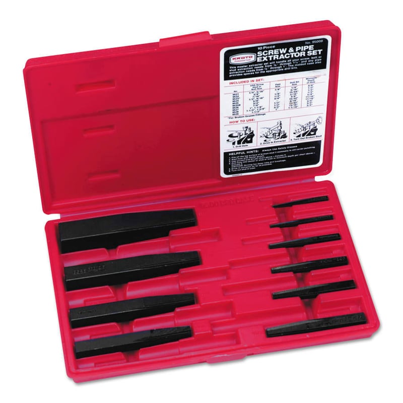SET SCREW EXTRACTOR 10 P | TechproTool
