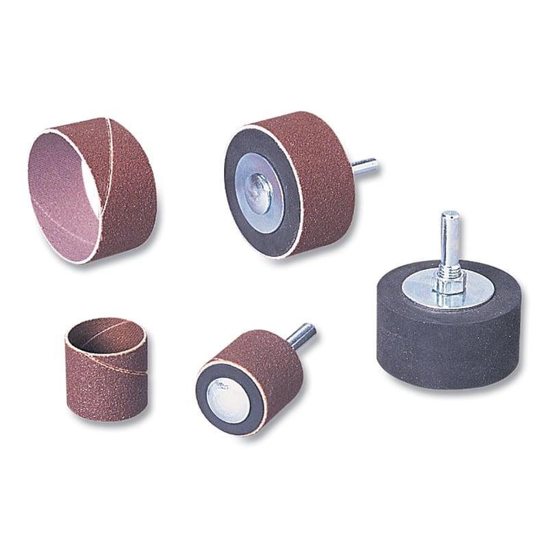 Rubber Sanding Drum 1 in dia 2 in x 1/4 in | TechproTool