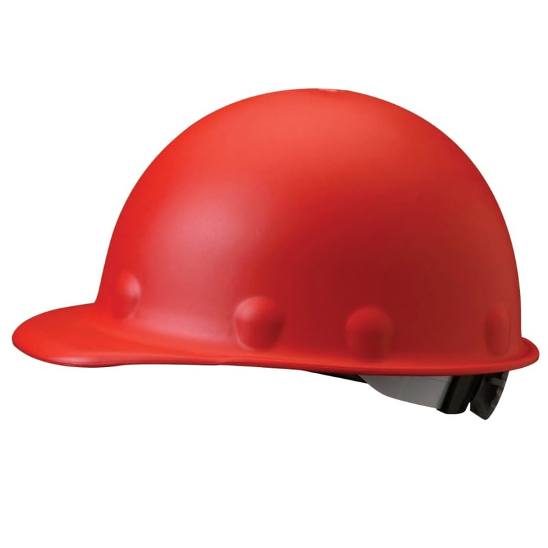 P2 Series Roughneck Hard Cap SuperEight® Ratchet Red | TechproTool