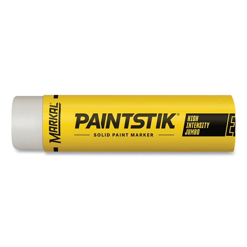E Paintstik® Solid Paint Marker 1 in dia White King | TechproTool
