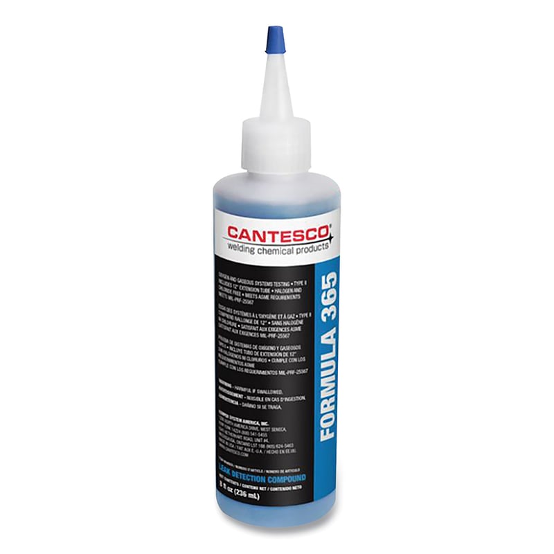 Low Temp Type II Formula 365 Leak Detection Compound 8 oz Bottle Clear ...