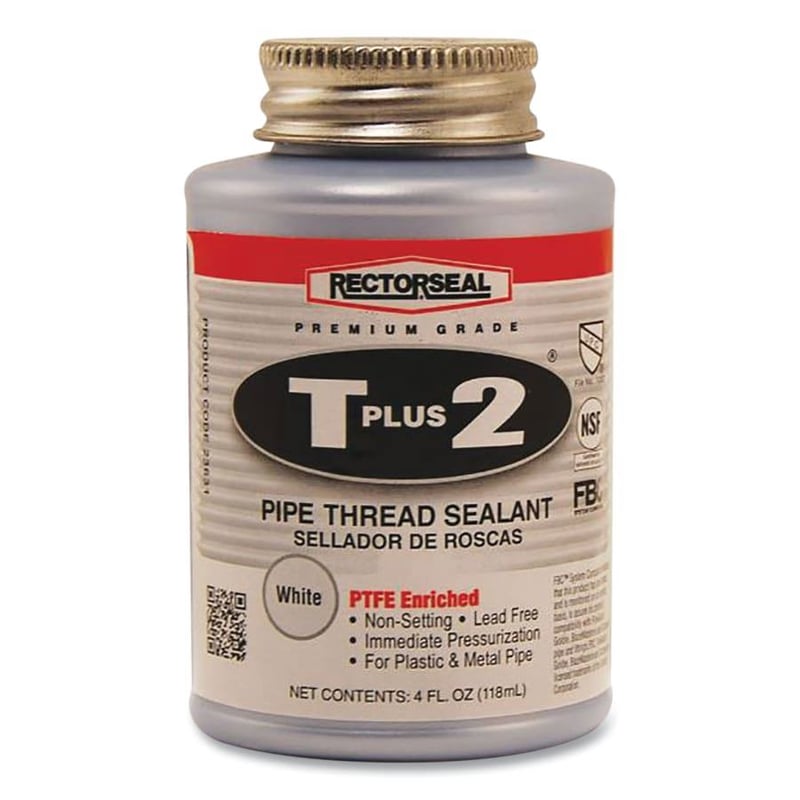 T Plus 2Â® Pipe Thread Sealant 1/4 pt Can | TechproTool
