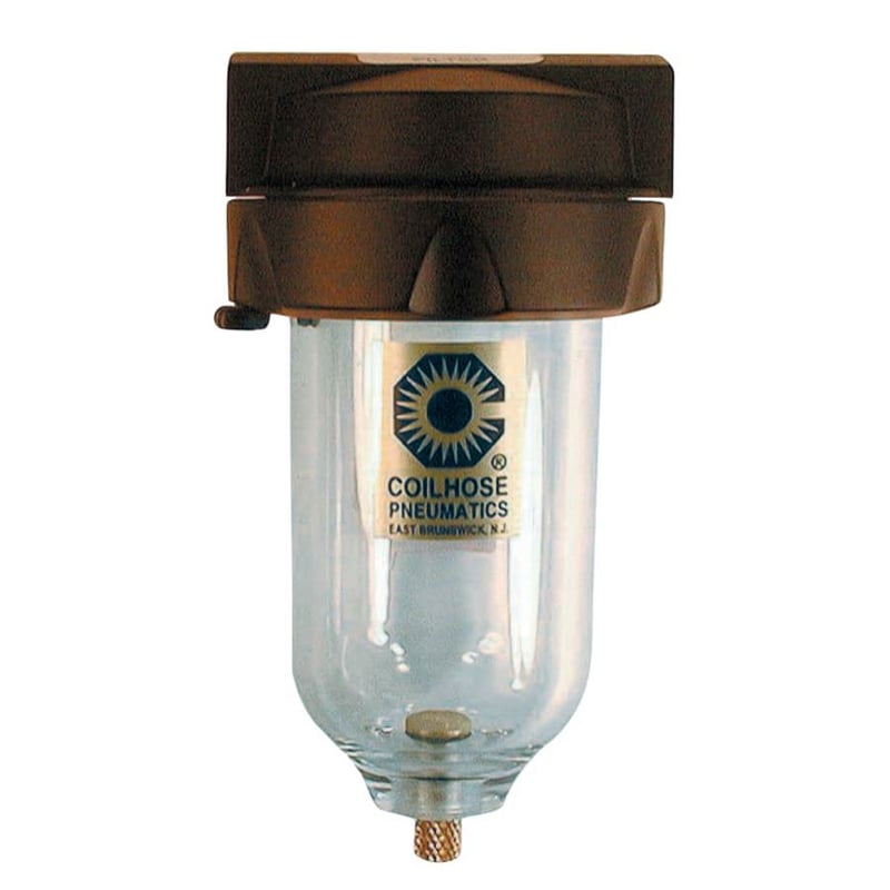 Heavy Duty Filters Manual Drain 1 in Inlet 150 psi | TechproTool