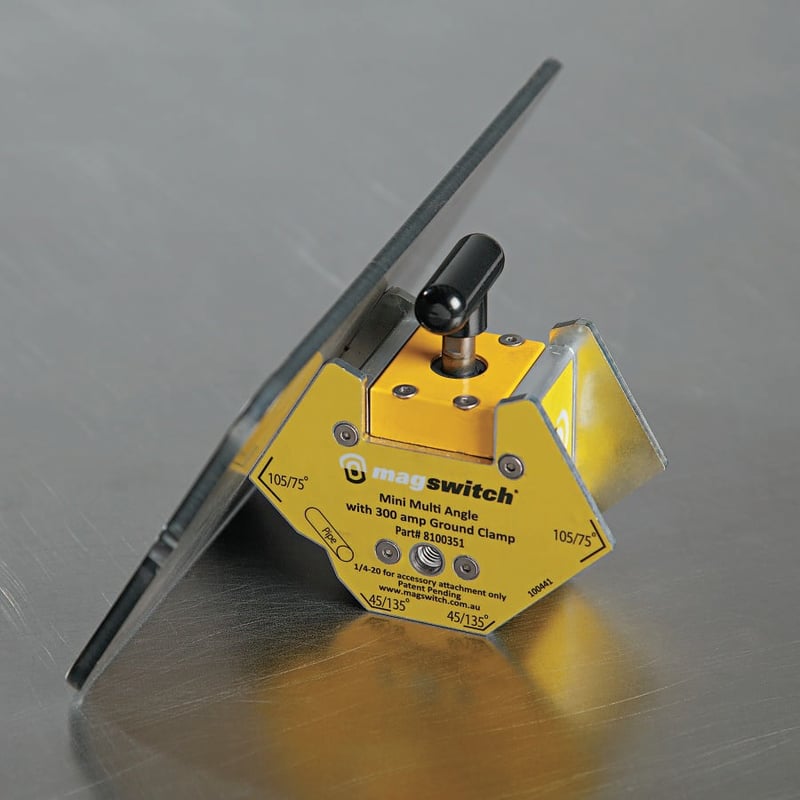 Mini Multi-Angle Welding Magnet 150 lb Capacity | TechproTool