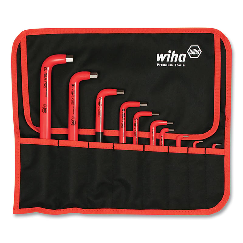 Insulated Hex L-Key Set 10 Pc Metric | TechproTool