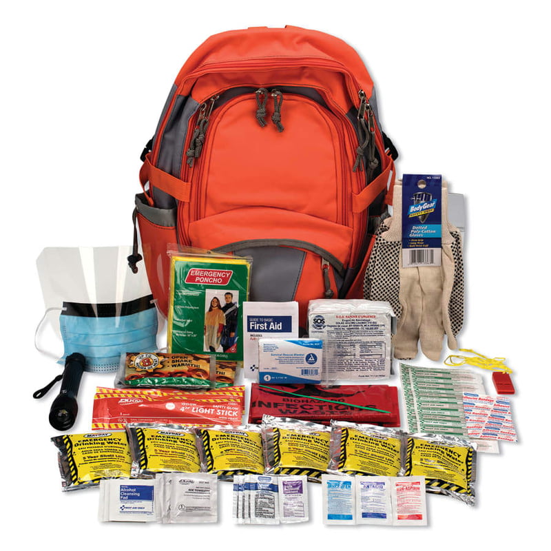 Emergency Preparedness Kit 63 Pieces Fabric BackPack | TechproTool