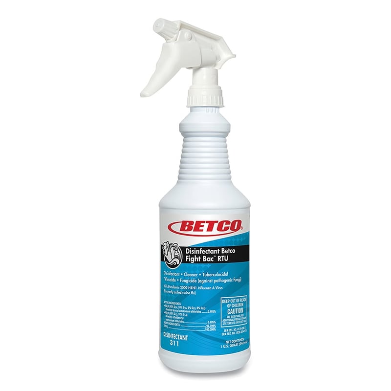 Fight Bac™ RTU Disinfectant 32 oz Bottle Citrus Floral | TechproTool